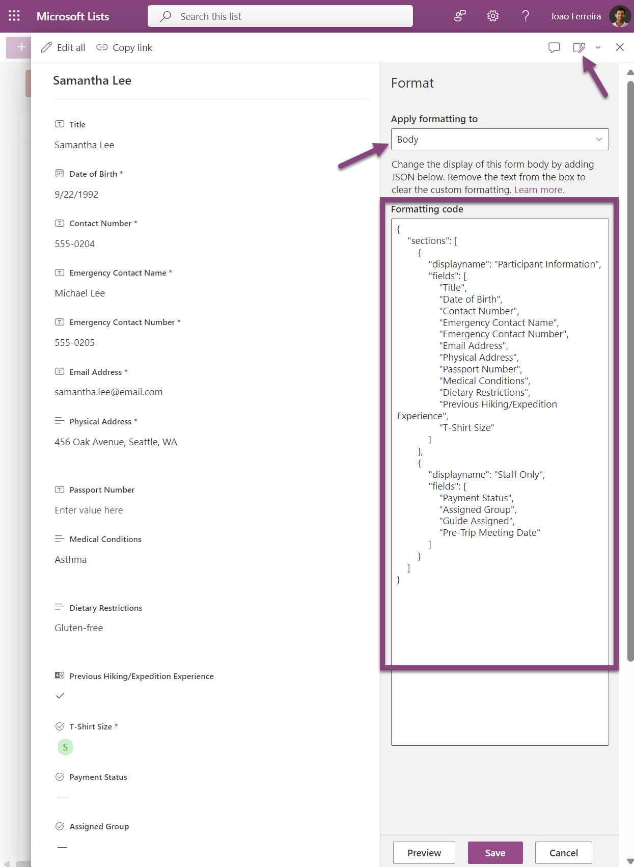 Enhancing Data Management with Microsoft Lists Forms and Form ...