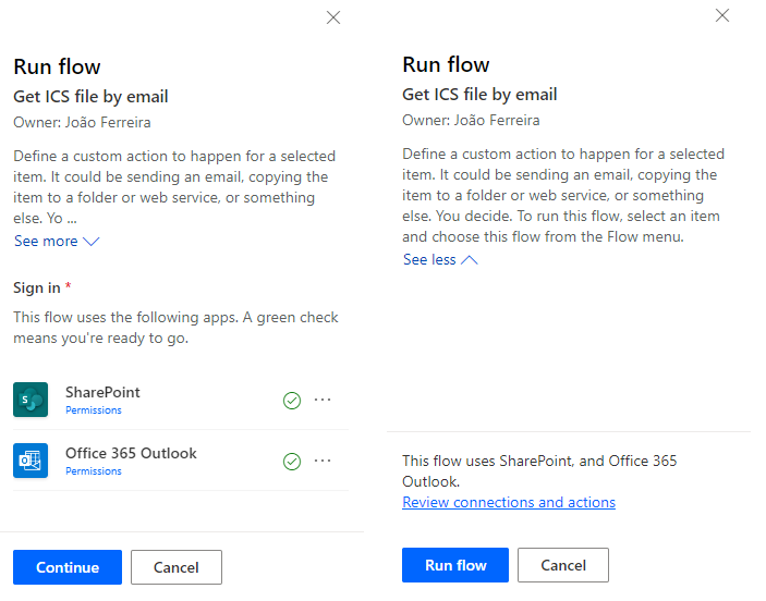 How to get an ICS file from a modern list item - HANDS ON Lists