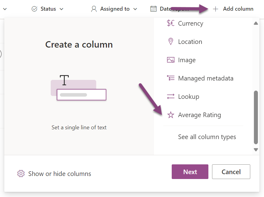How to Create Ratings Columns in Microsoft Lists with the New UI ...