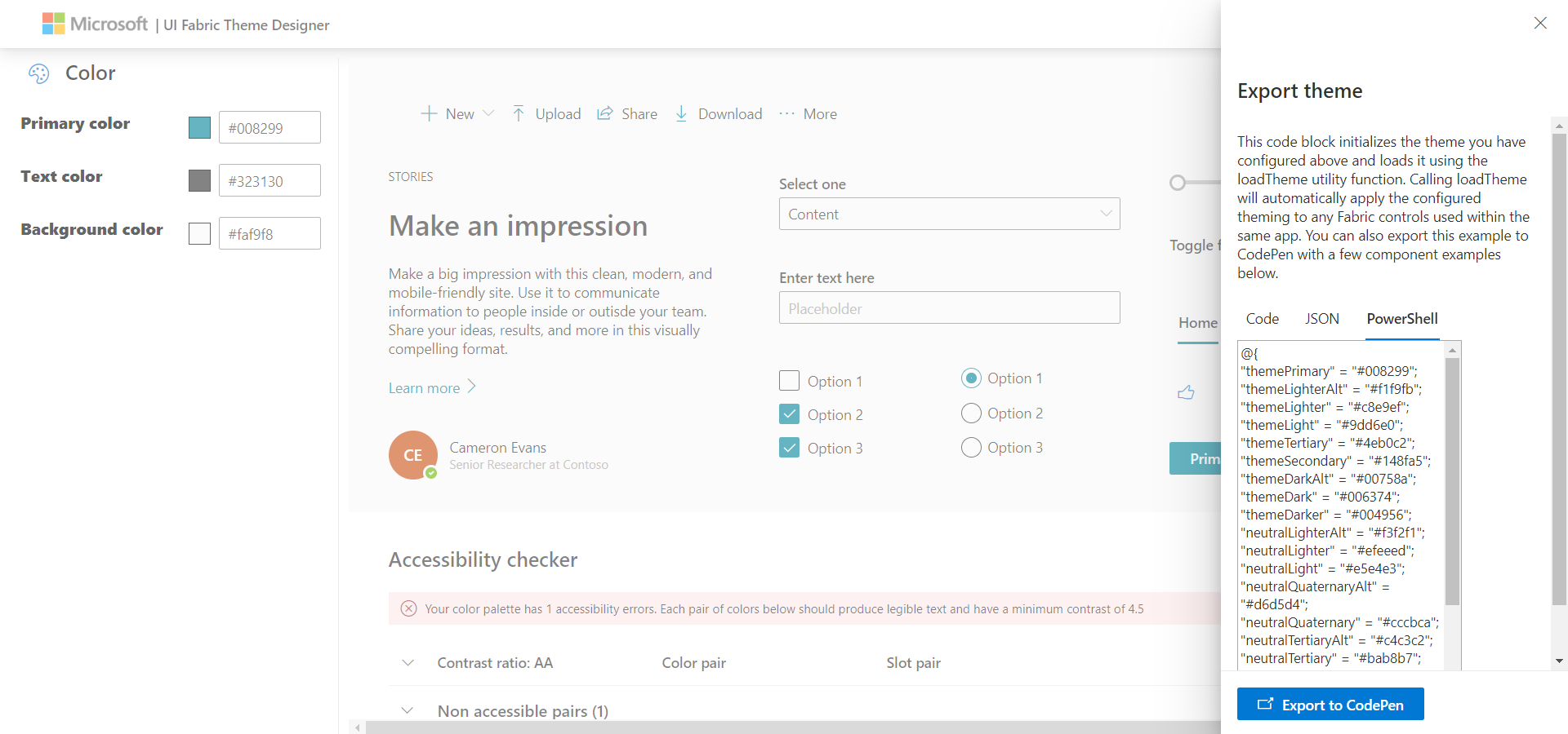 Create a Fabric UI card layout on modern SharePoint pages - HANDS ON ...