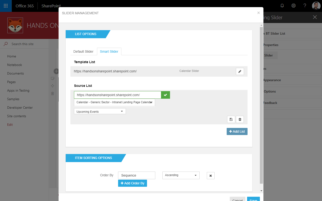 Highlight events on Modern SharePoint with images - HANDS ON SharePoint