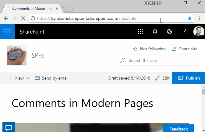 Change favicon on Modern SharePoint sites - HANDS ON SharePoint