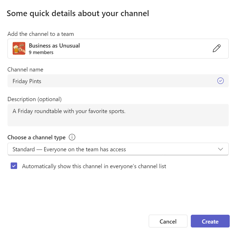 The New Channel Creation Experience in Microsoft Teams: What You Need ...