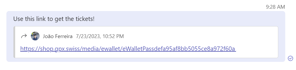 How to forward chat messages in Microsoft Teams - HANDS ON Teams