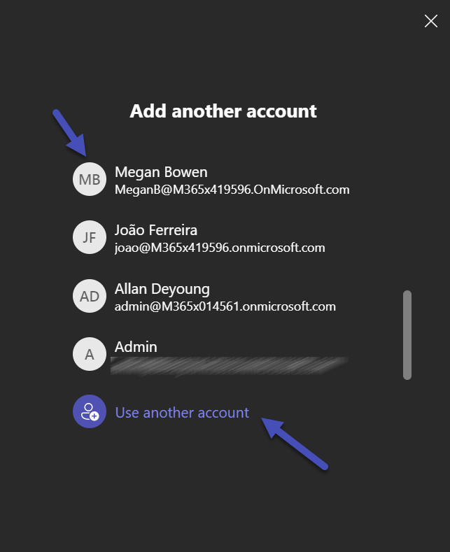 How to work with multiple accounts using the new Microsoft Teams ...