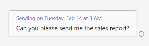 Scheduling chat messages using Microsoft Teams - HANDS ON Teams