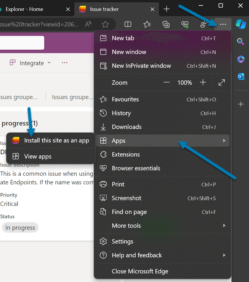 How to Change the Icon of a PWA Application Using Microsoft Edge ...